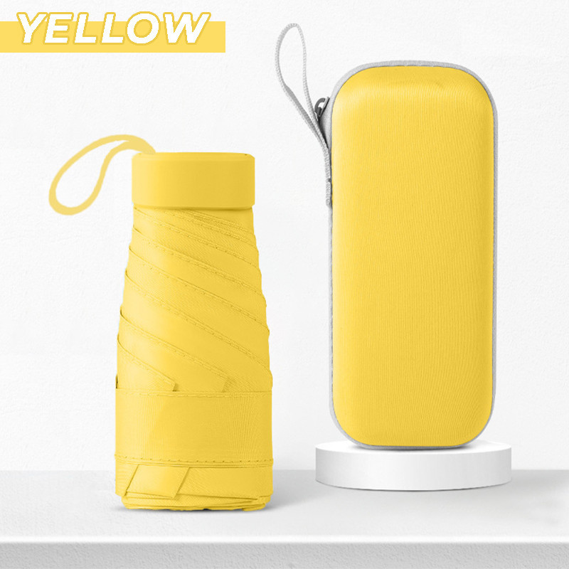 WEATHERPROOF 💖 Foldable Mini Umbrella With Capsule Case Portable Travel ...