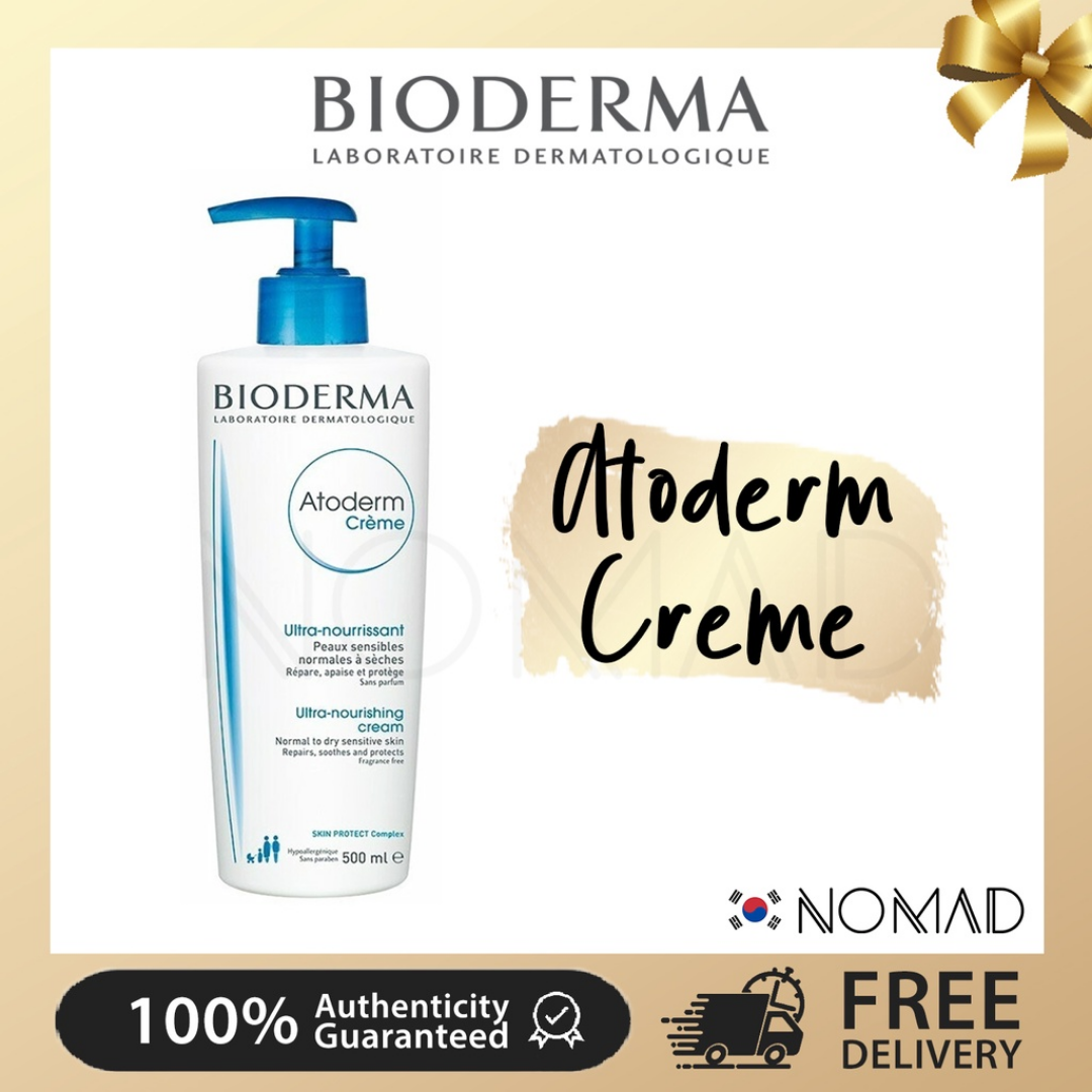 [Bioderma] Atoderm Crème Ultra-Nourishing Cream 500ml | Lazada Singapore