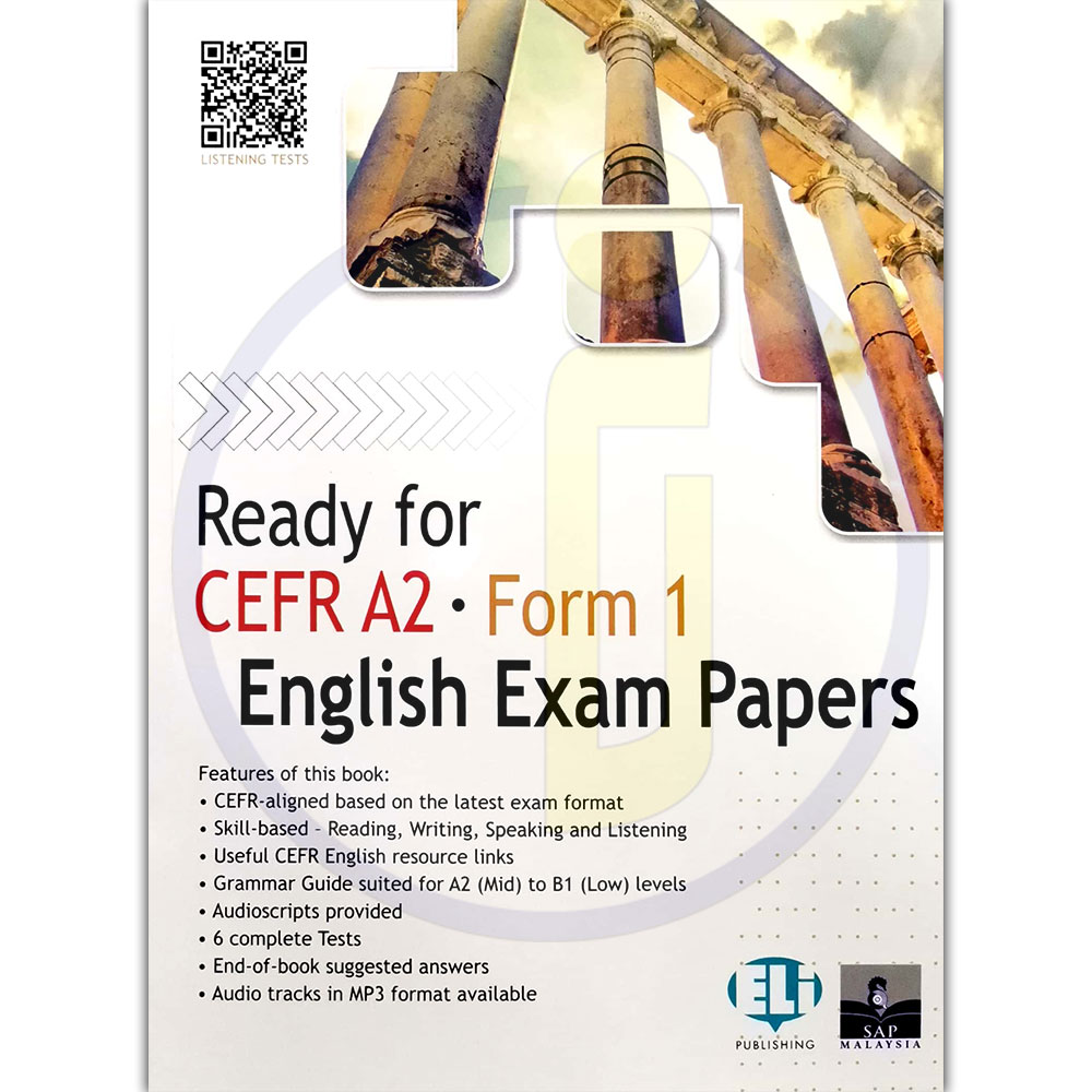 [Intelligent] SAP Ready for CEFR A2/B1 English Exam Papers SPM Form 1,2 ...