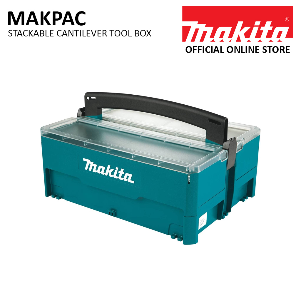 Makita Makpac Stackable Cantilever Tool Box | Lazada Singapore