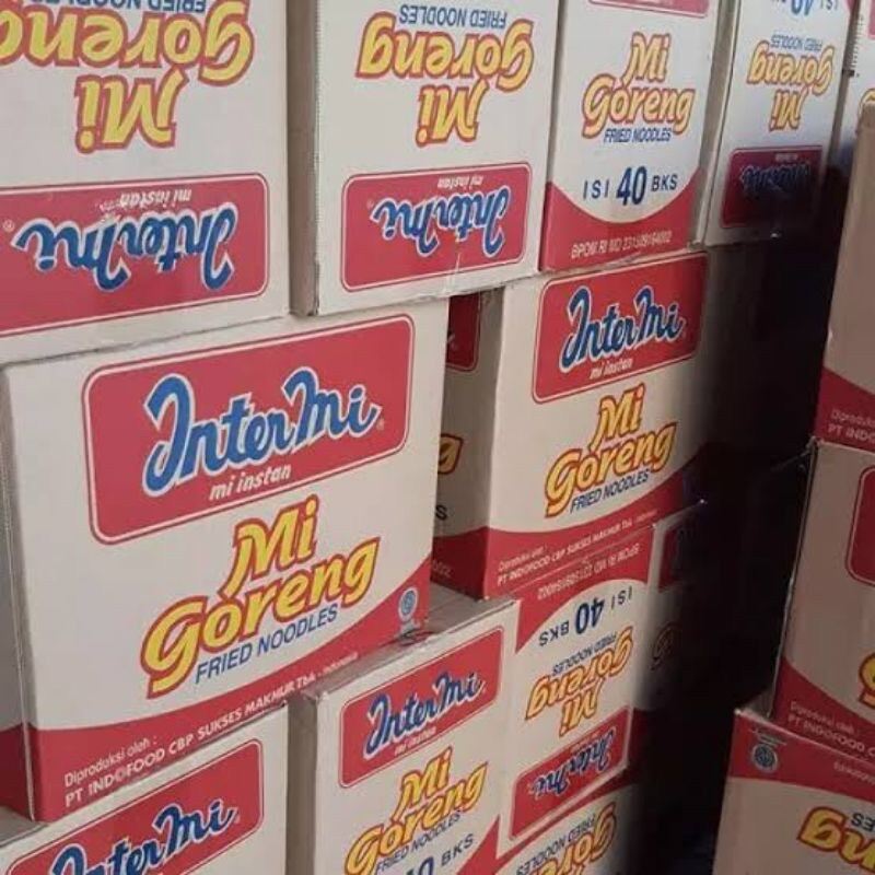 INTERMIE GORENG 1 DUS ISI 40 BUNGKUS / MIE INSTAN INTERMIE GORENG (COD ...