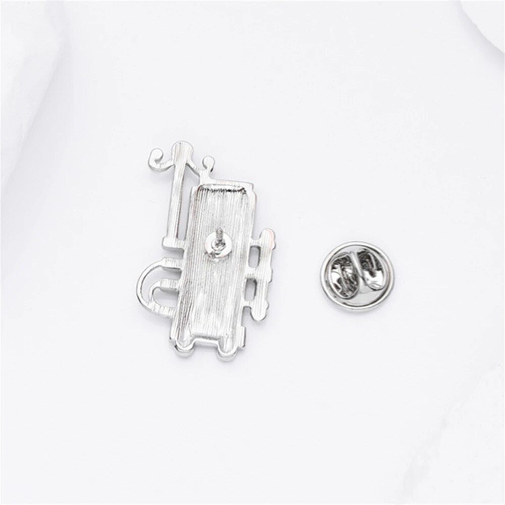 Nephrology Dialysis Machine Pin Trendy Silver Color Coat Zircon ...
