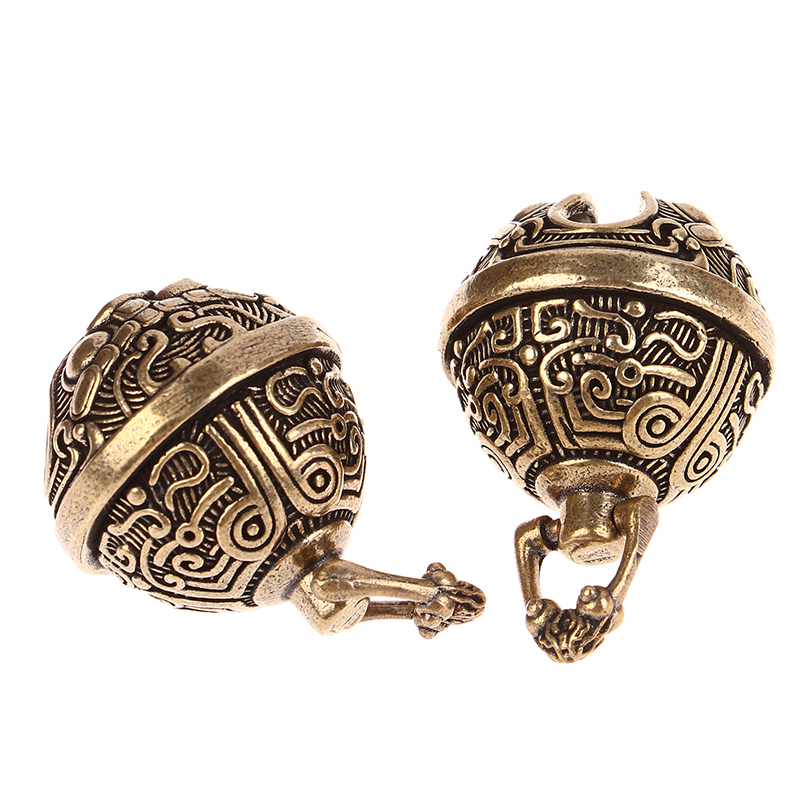 Lucky Brass Handicraft Die Casting Drop Bell Key Car Button Wind Bell ...