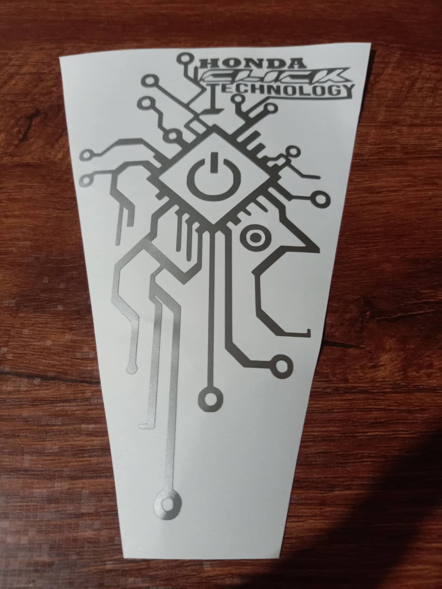 Honda Click Front Sticker "Honda Click Technology, 100% quality Made ...
