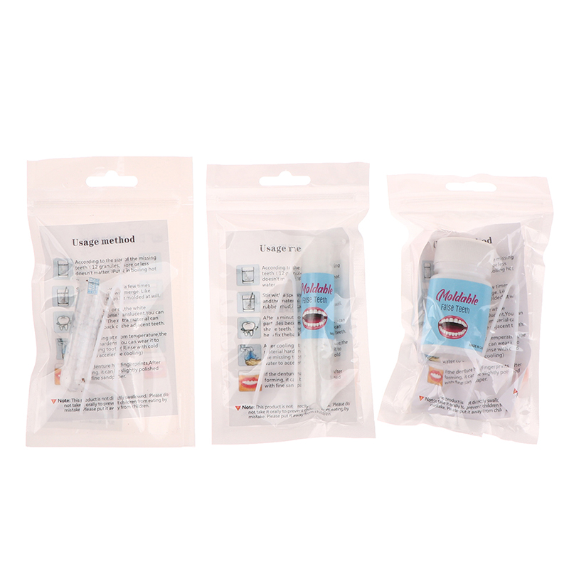 10g/15g/20g Temporary Tooth Repair Kit Teeth And Gaps False Teeth Solid ...