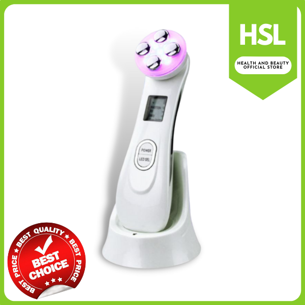 RELUMINS FACIAL LED LIGHT THERAPY TOOL - 6 FUNCTION LED/EMS/RF ...