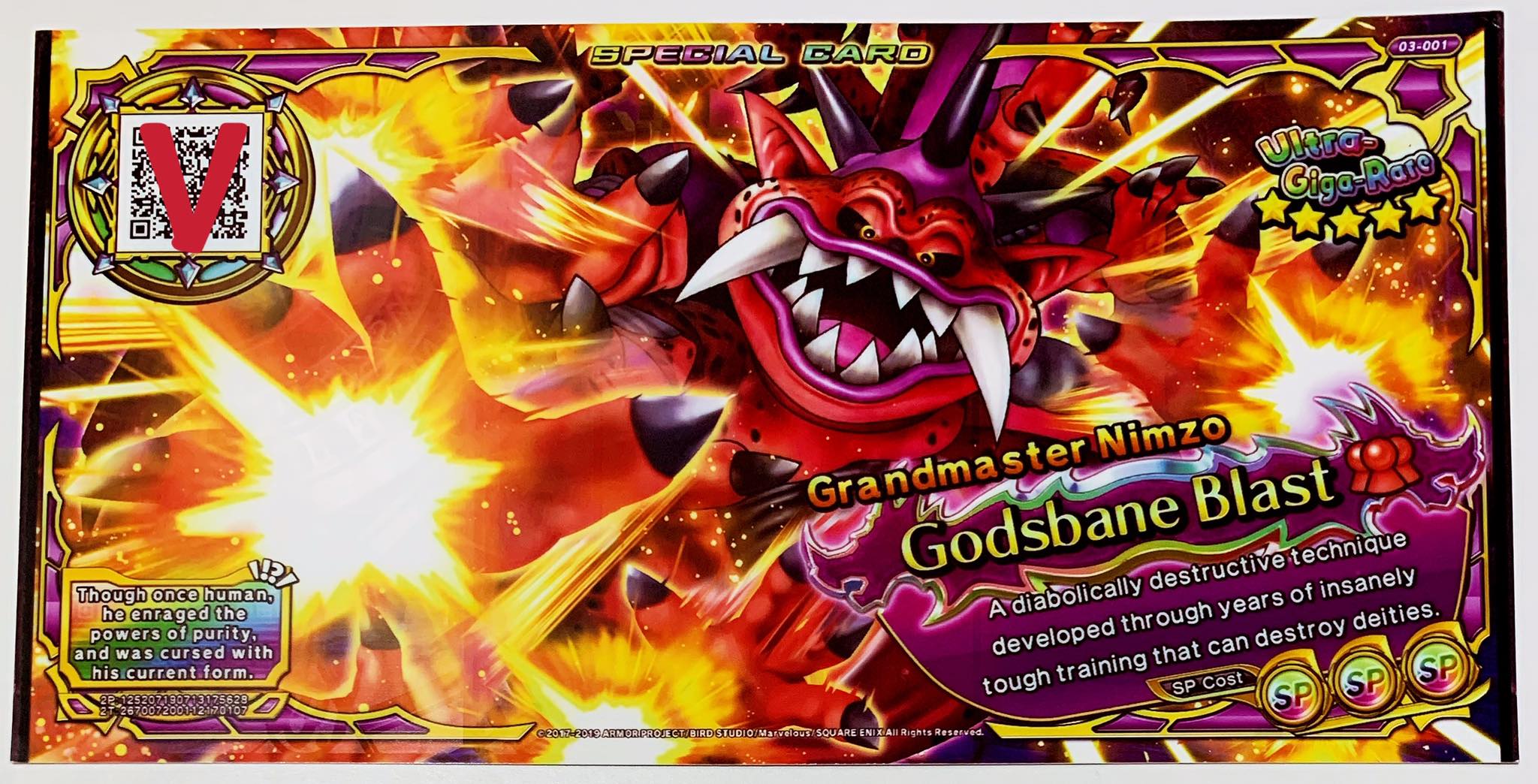 (MY) (S3) Dragon Quest 5🌟 Grandmaster Nimzo Ultra Giga Rare SP Card ...