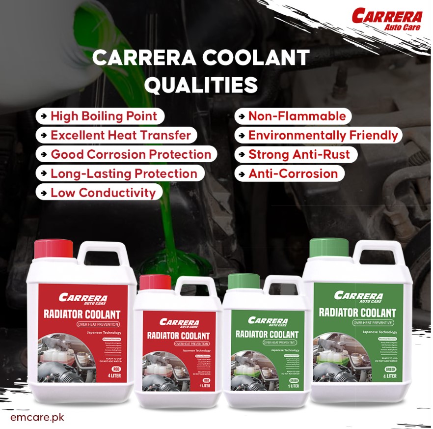 Carrera Car Coolant - Radiator Coolant - Anti Rust Coolant - Heat ...