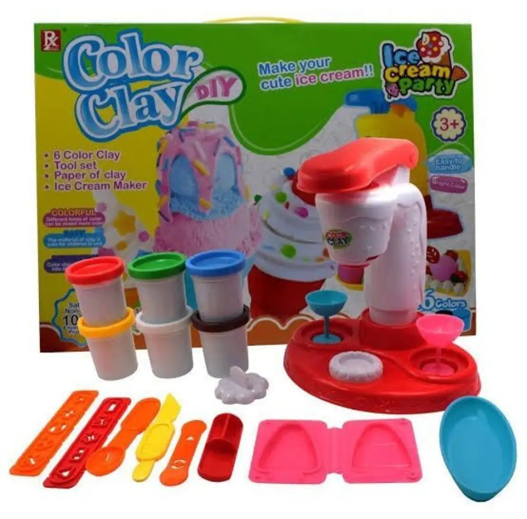 Mess-Free Dough Studio DIY Clay Kit for Clean & Colorful Fun | Daraz.pk