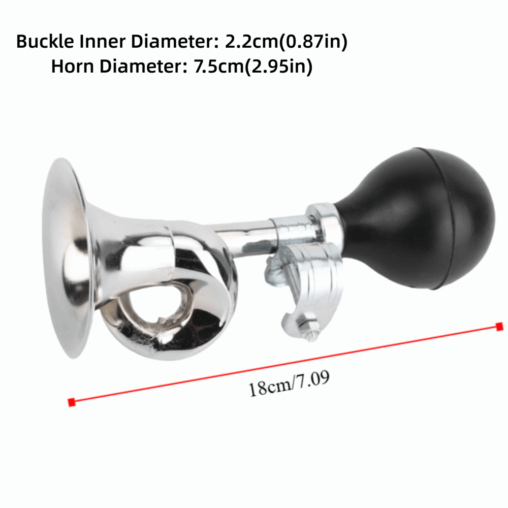 Durable Classic Bike Horn Super Loud Squeeze Operation Cycling Hooter ...