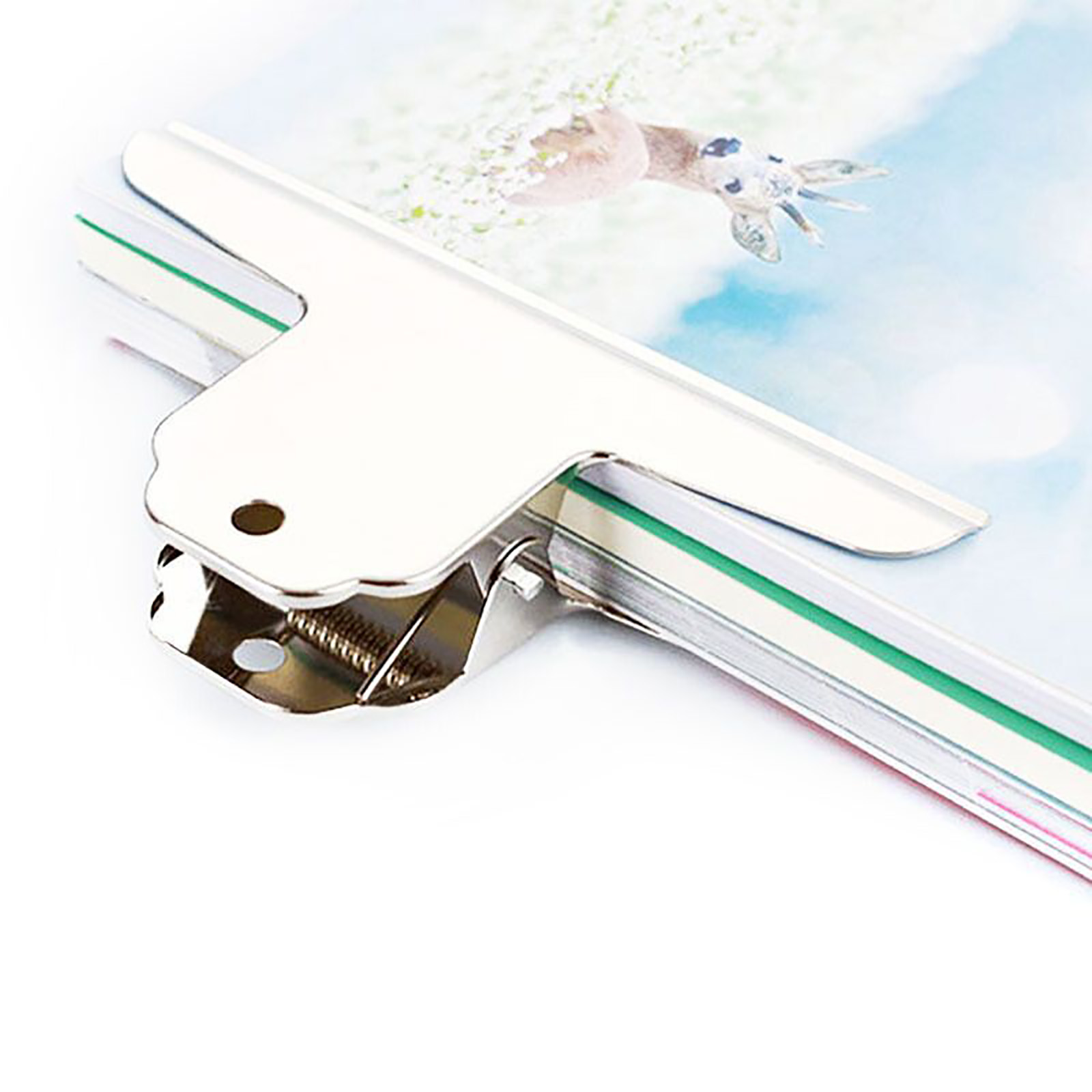 【Customizable】 16cm Large Size Clip Silver Paper Organizer Clip ...