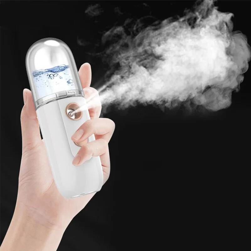 BeliefMelief New style Mini Facial Steamer Nano Spray Moisturizing ...