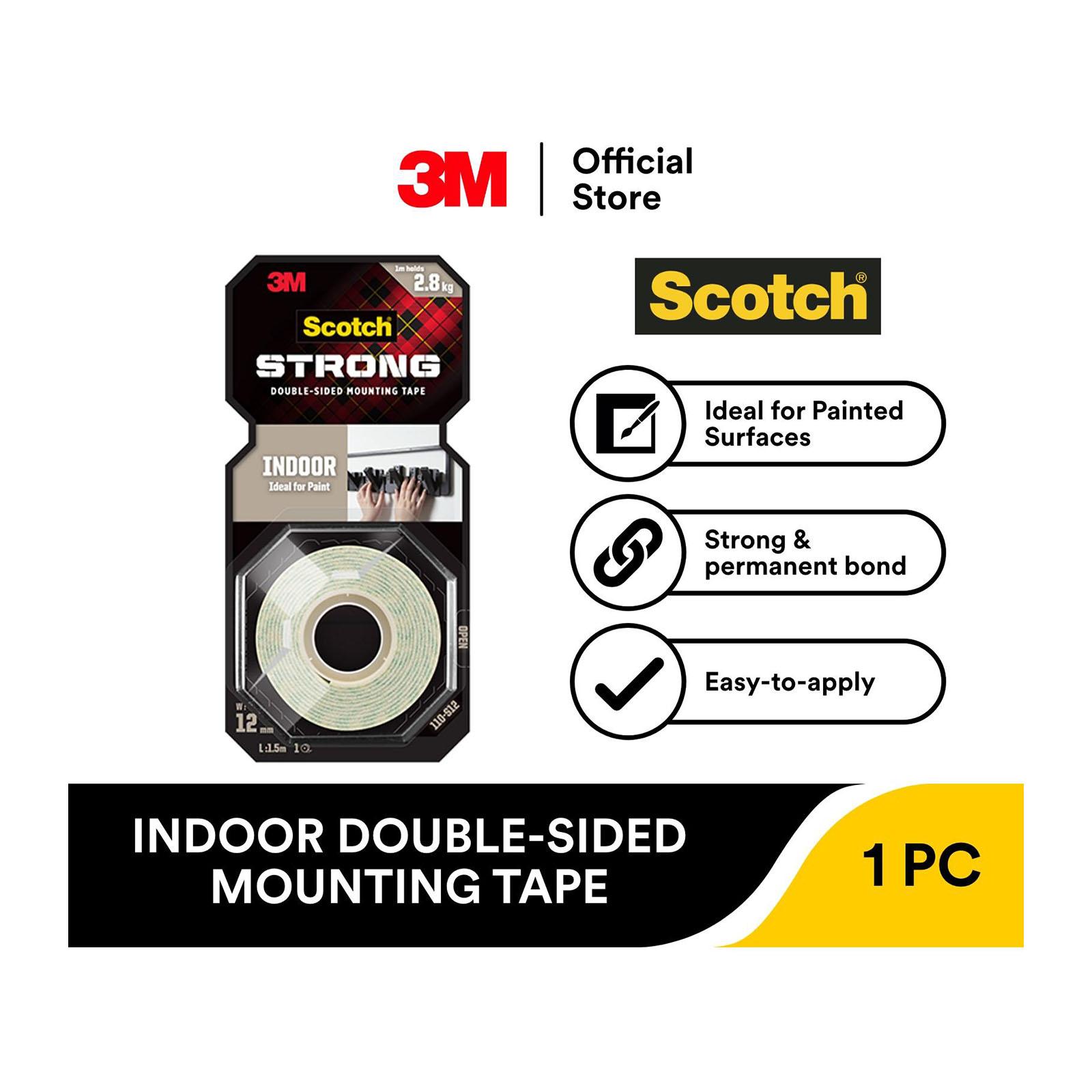 3M Scotch Indoor Double - Sided Mounting Tape | Lazada Singapore