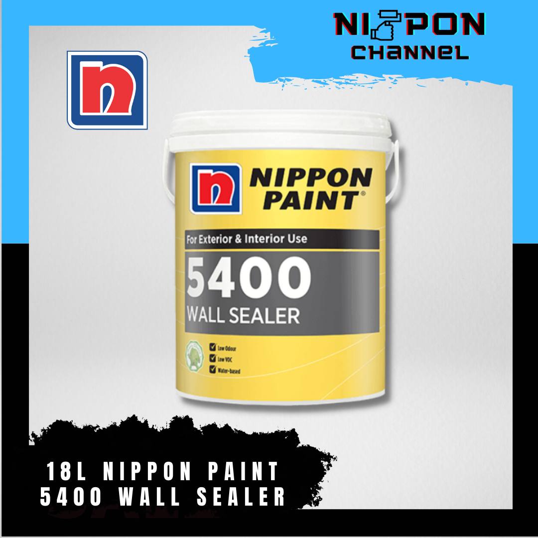 CAT SEALER / ALAS UNTUK DINDING DALAM RUMAH DAN LUAR RUMAH// Nippon ...