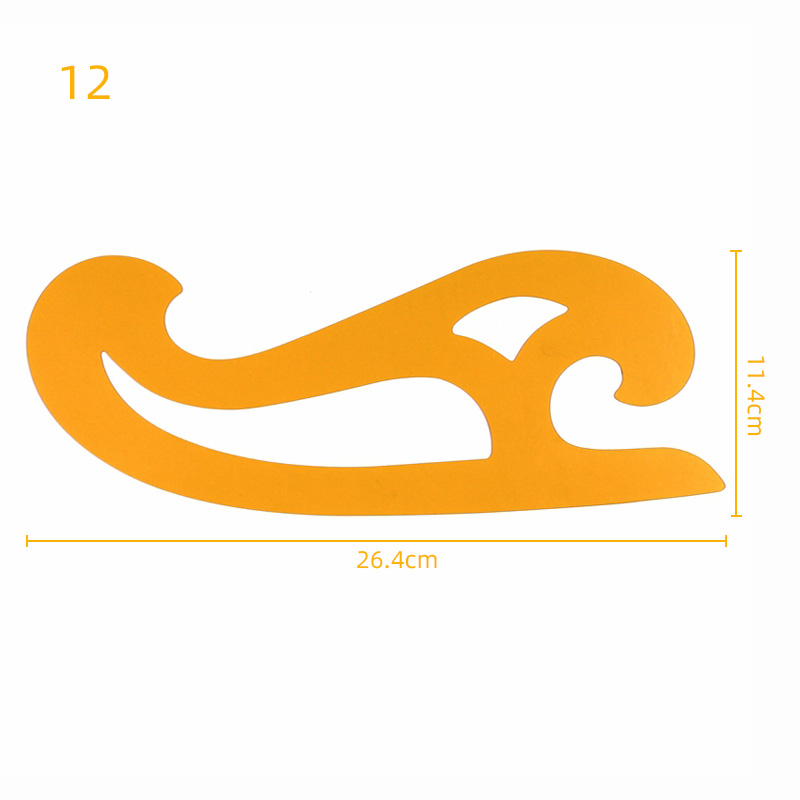 【Bestselling Product】 3 French and Template Ruler Set Drawing Template ...