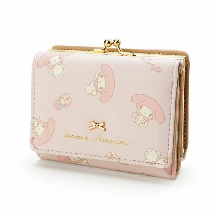 Dompet Gesper Kulit Karakter Kartun Sanrio My Melody Cinnamoroll Hello ...
