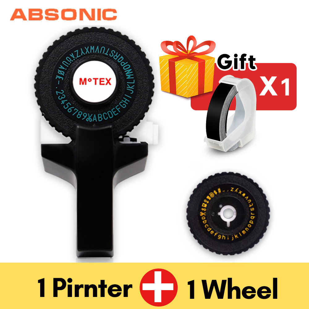 【New Arrivals】Absonic Label Pinrter for Motex E101 E-101 Typewriter DIY ...
