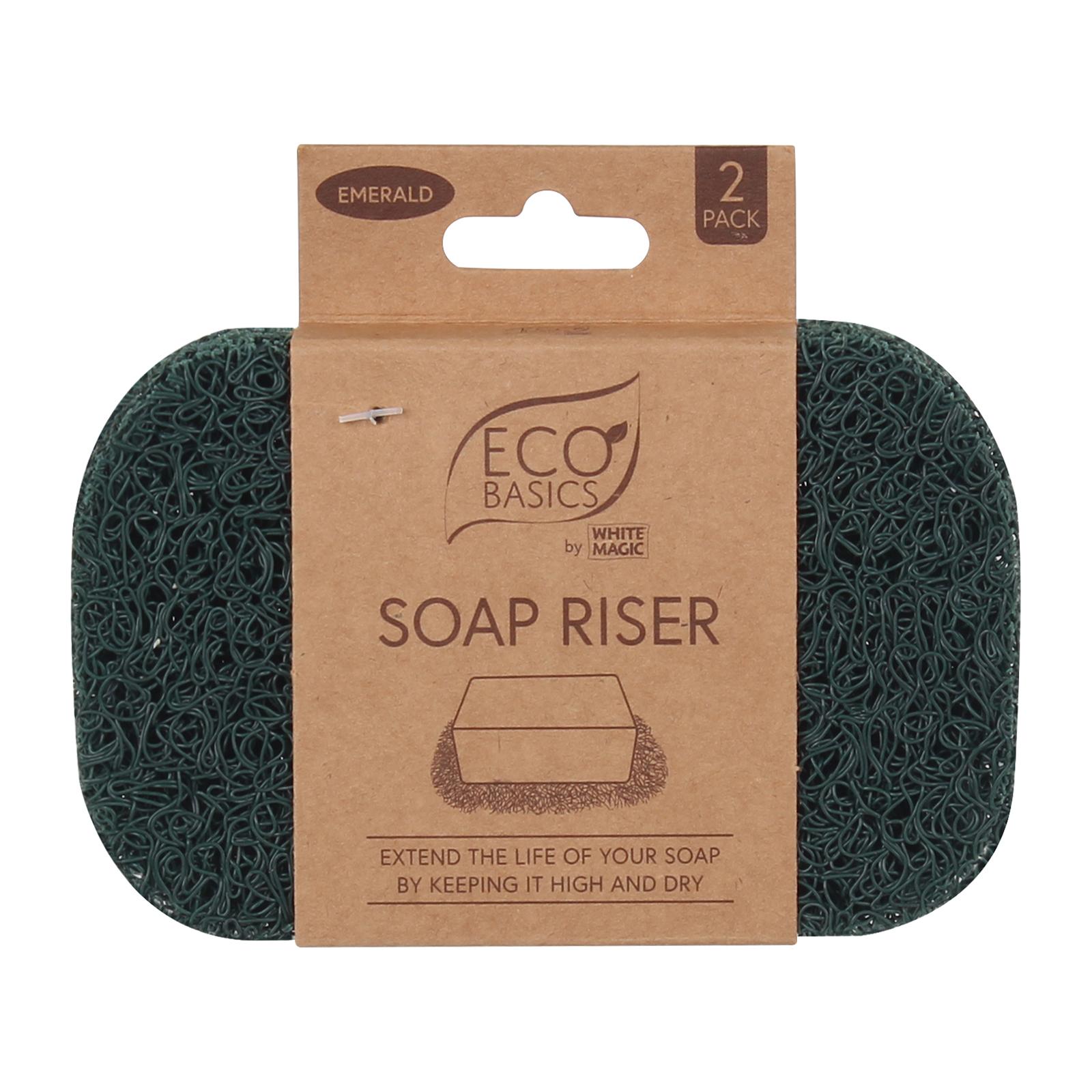 White Magic Eco Basics Soap Riser - Emerald Extends The Life Of Your ...