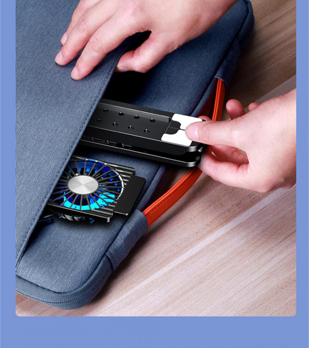 【Salt & Story】Gaming Lap Stand Foldable Lap Cooling Pad With 2/4 Fan ...