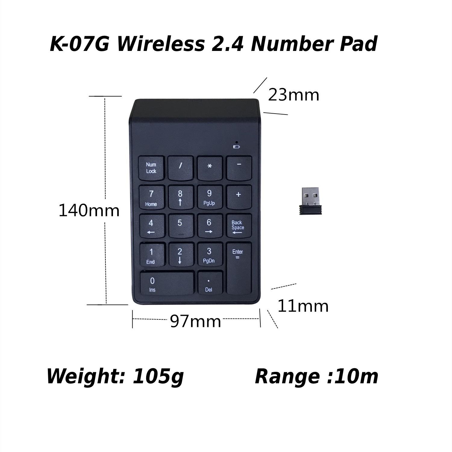 🔥 SG READY STOCK🔥 Wireless and Wired USB Numeric Keypad Mini Number Pad ...
