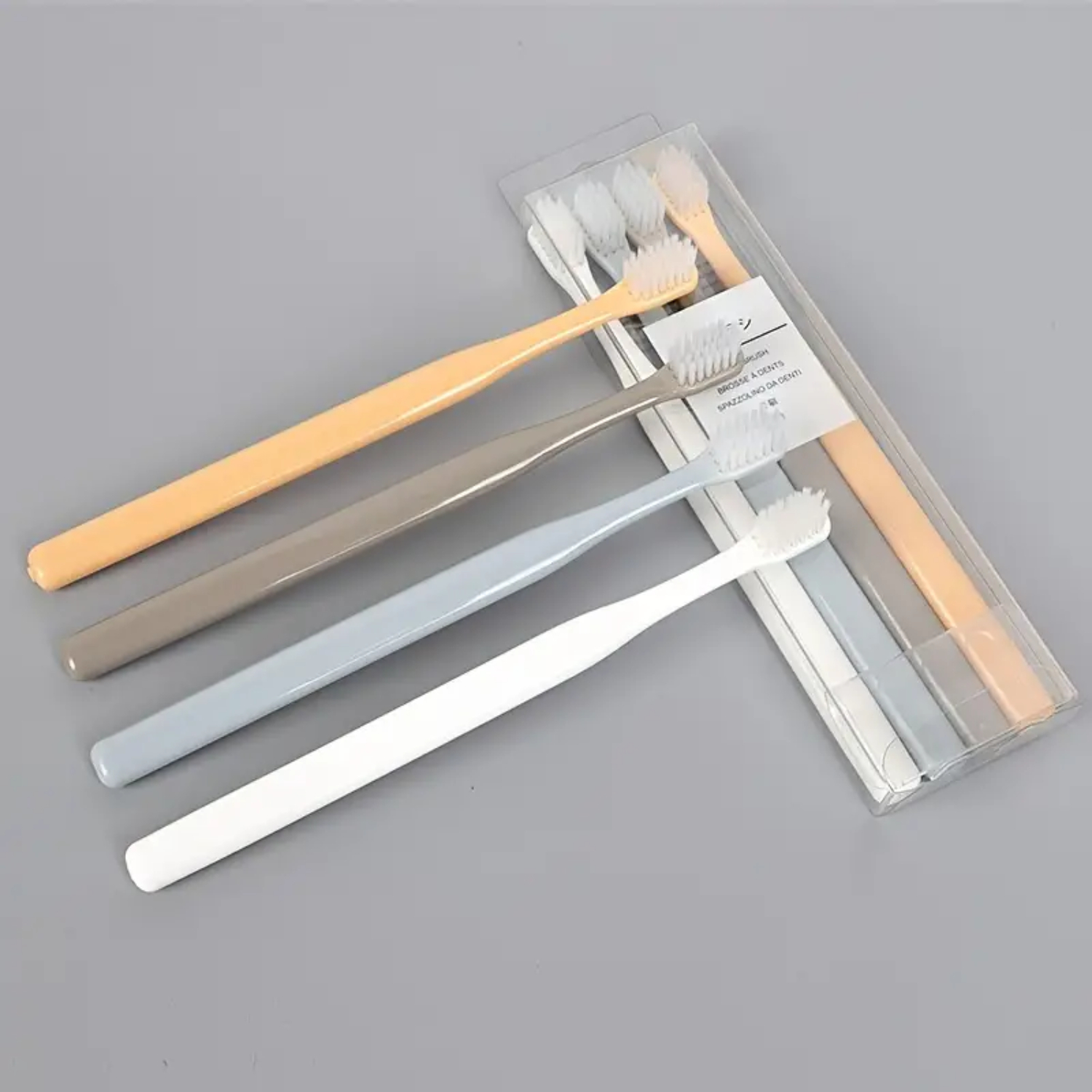 to brighter smiles with these premium toothbrushes. The ergonomic ...
