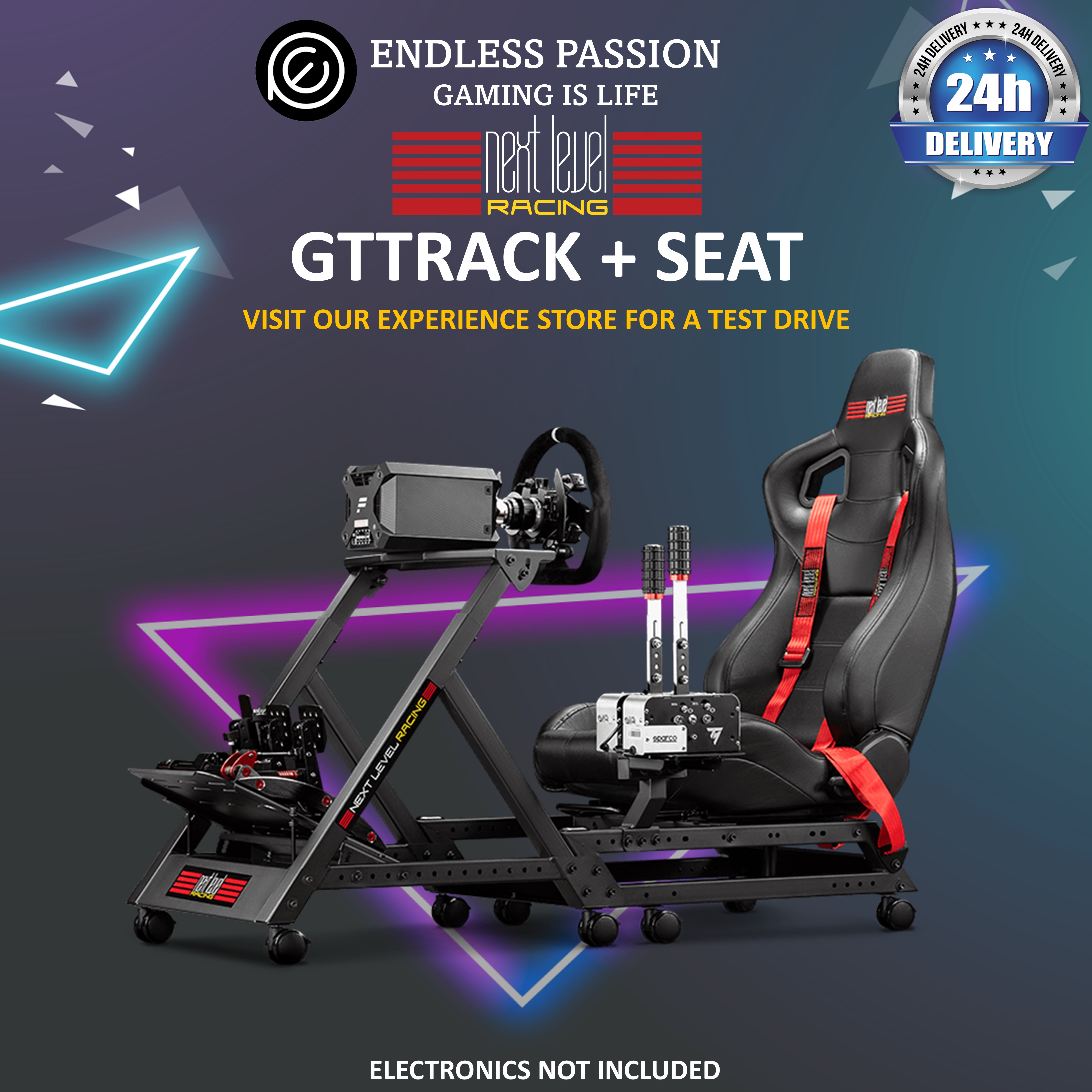 Next Level Racing GT Track Cockpit (NLR-S009) | Lazada Singapore