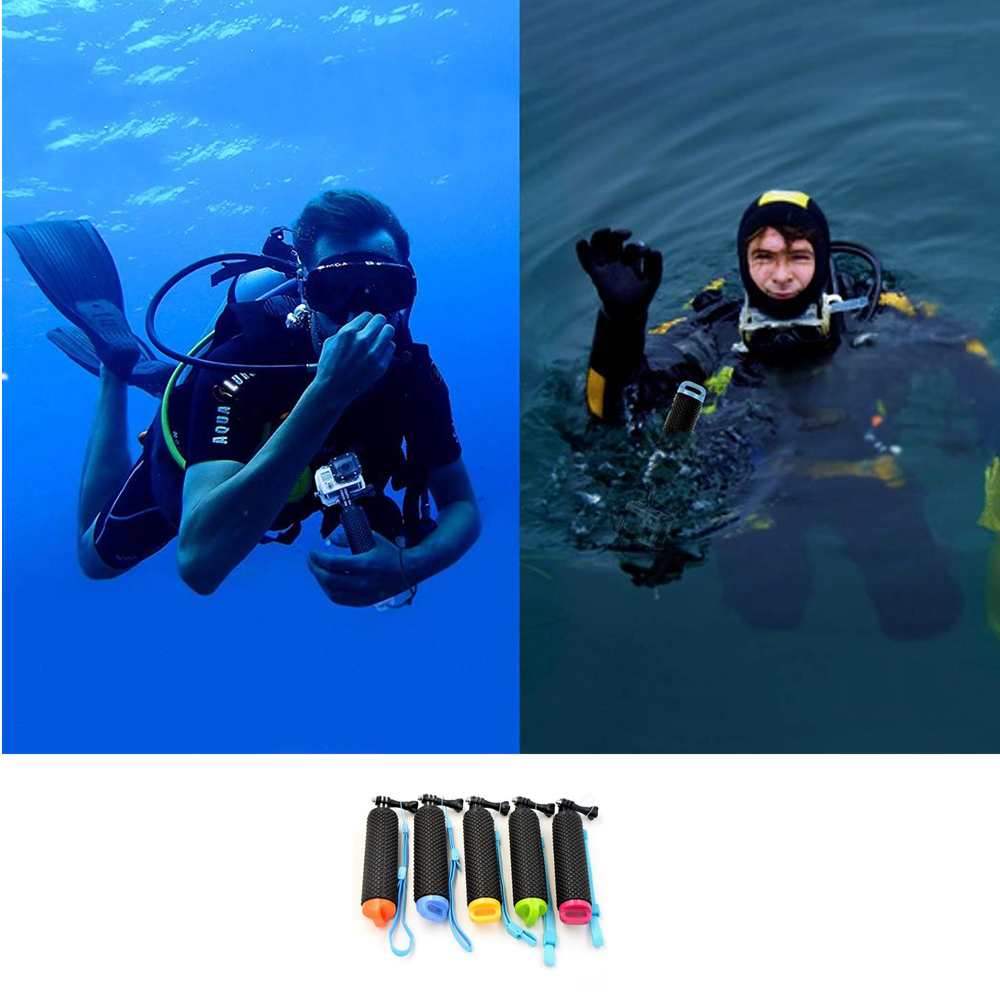 Float Hand Grip Buoyancy Rod Pole Monopod Tripod For Go Pro Hero9 8 7 6 ...