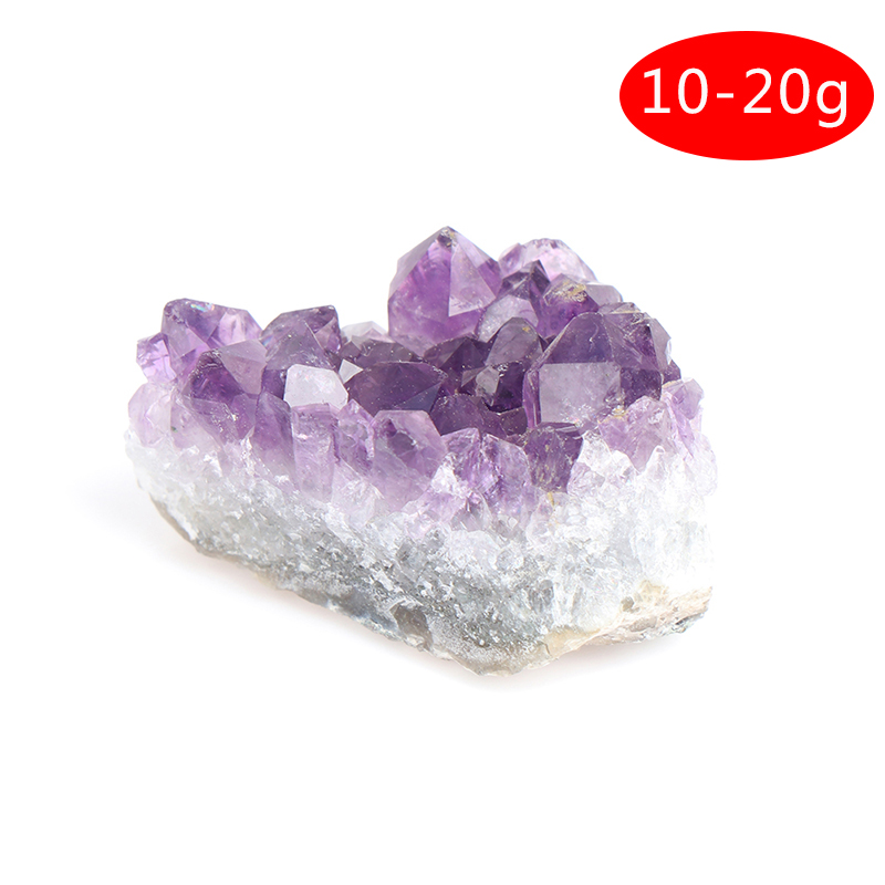 Natural Amethyst Cluster Quartz Crystal Mineral Specimen Healing Stone ...