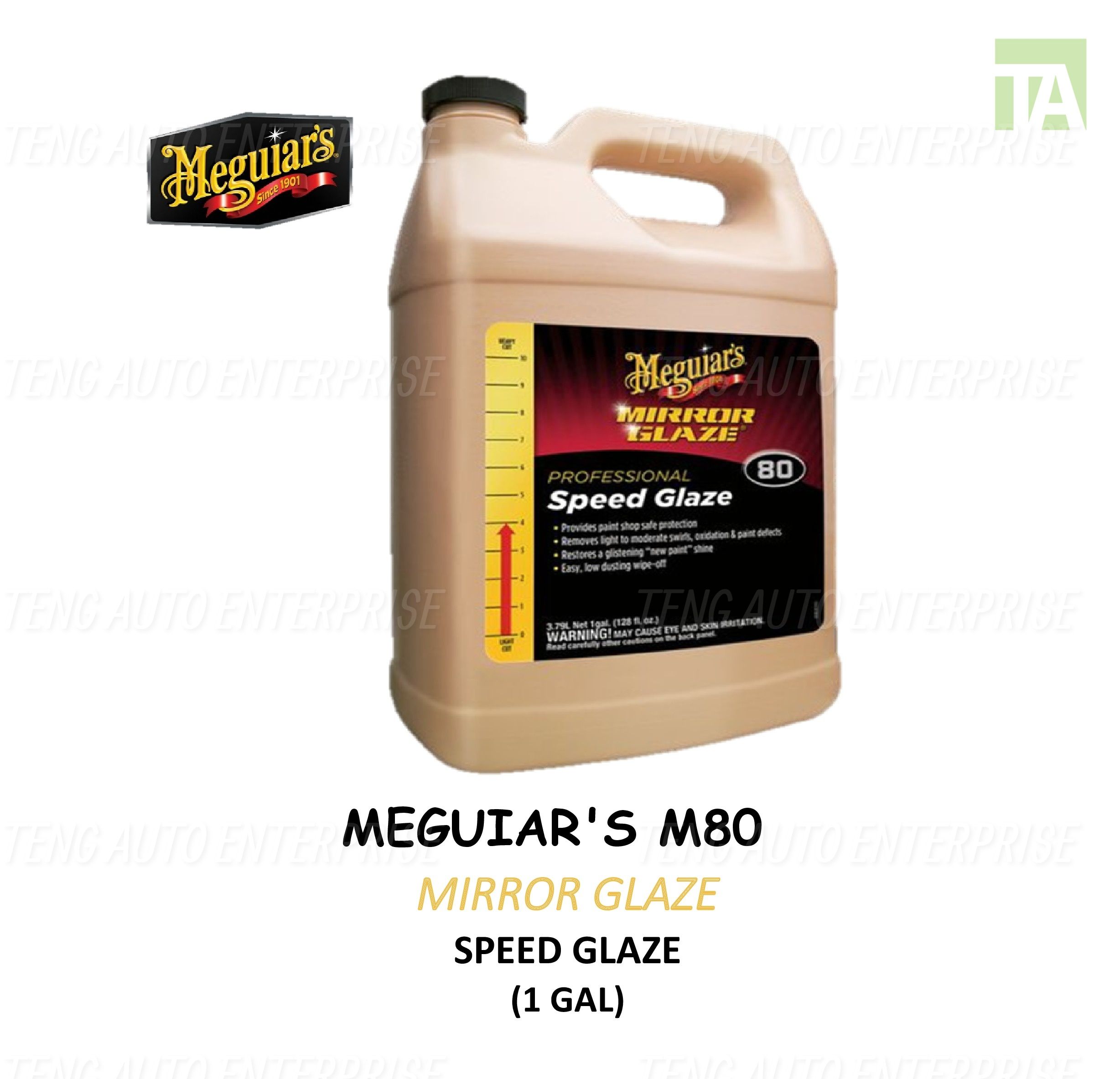 Meguiar's M80 Speed Glaze (1 Gallon) | Lazada