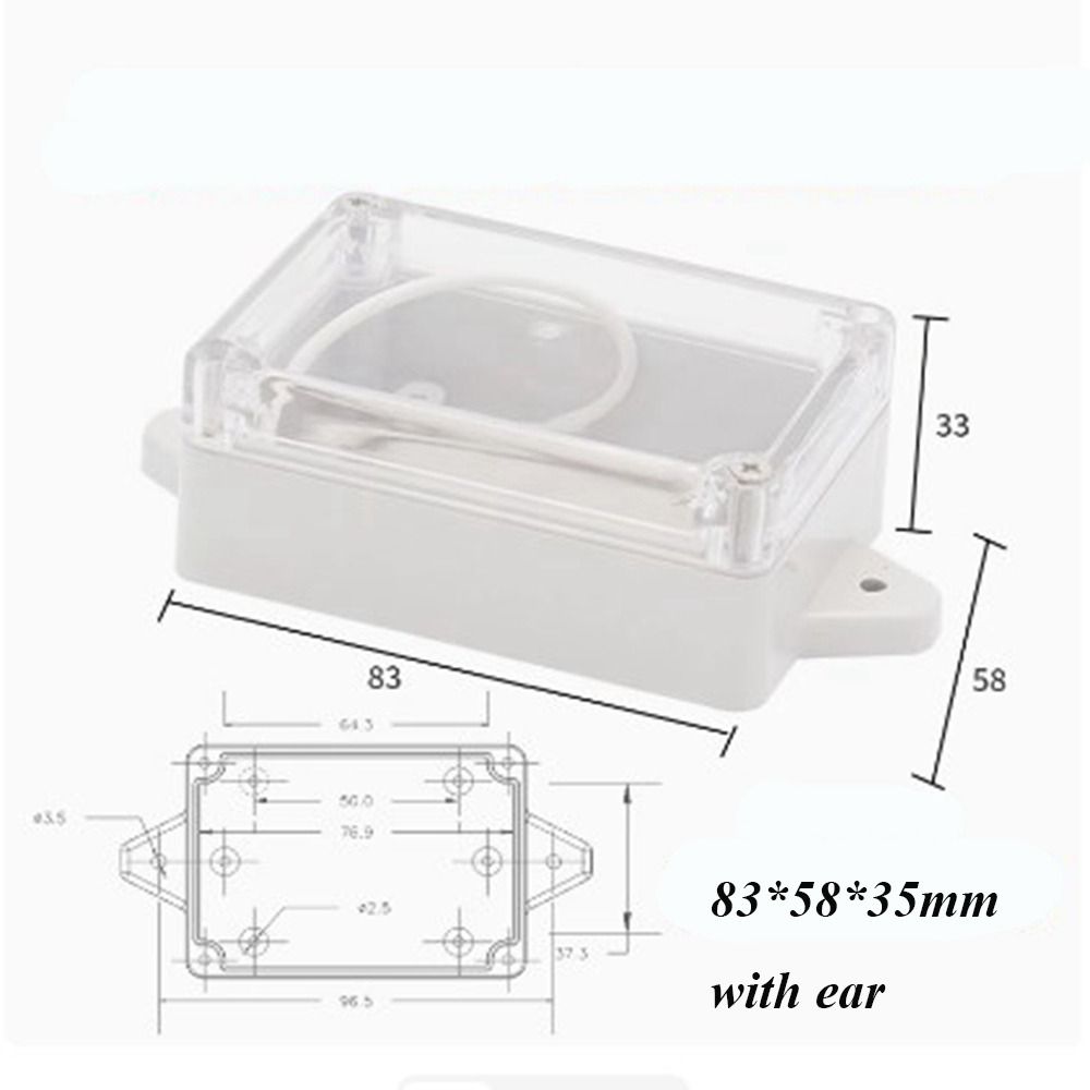 Waterproof Outdoor Junction Box Transparent 10 Styles Electronic ...