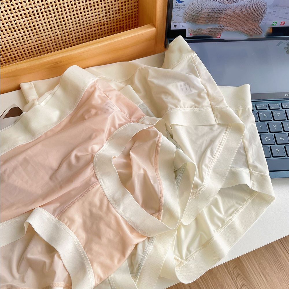 TOMANY หอมหวาน ฟิตเนส สี Morandi มีเสน่ห์ เป้าไหมธรรมชาติ เอวกลาง ชุด ...