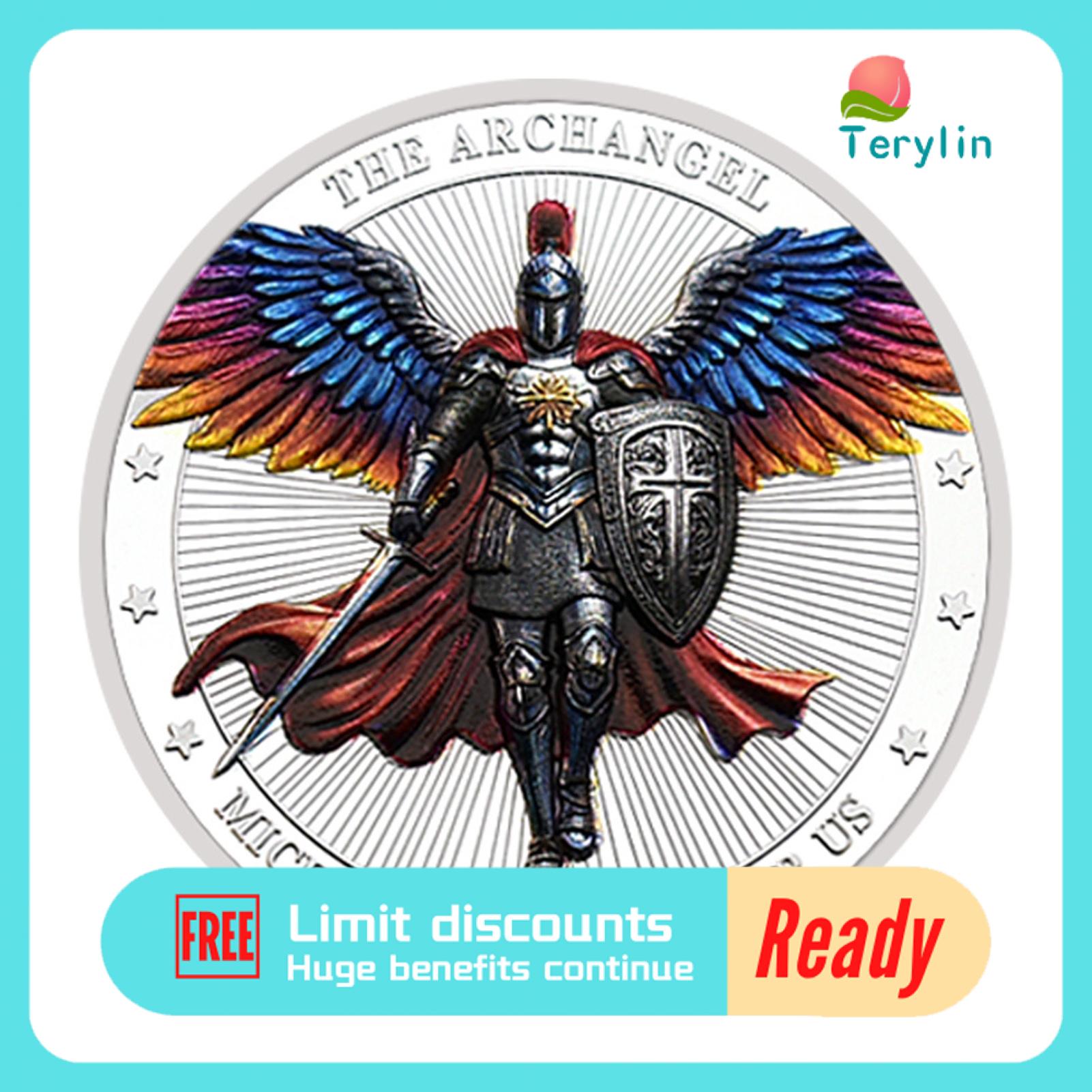 Terylin Archangel Challenge Coin Heavy Duty Archangel Coin Archangel ...