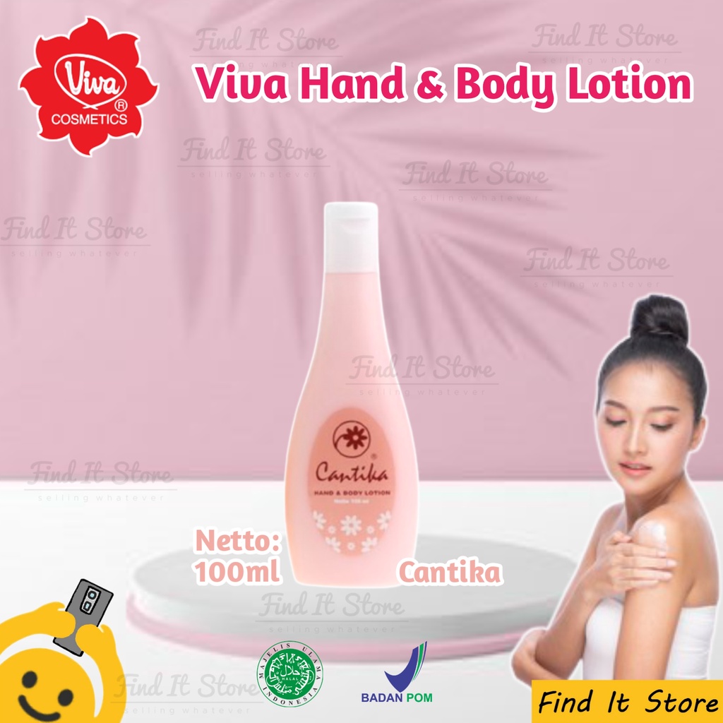 Viva Hand & Body Lotion Asmara Cantika | Body Lotion | Pelembab Kulit ...