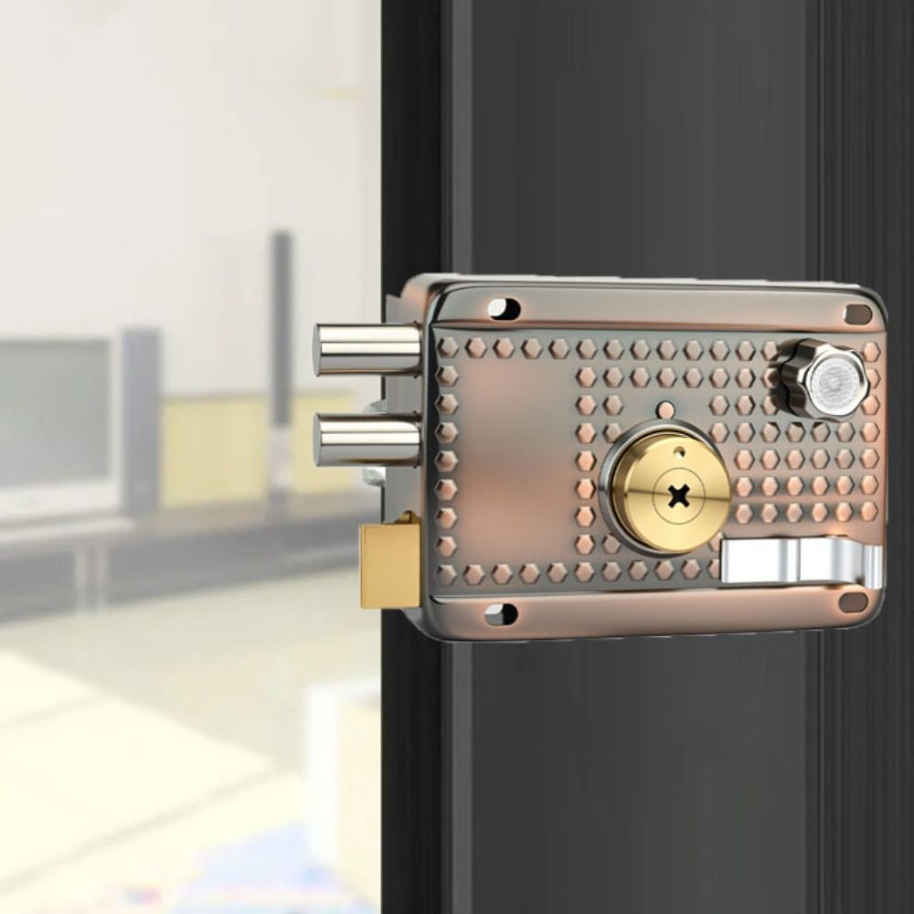 Anti Drilling Stainless Steel Exterior Door Lock Hook Dead Bolt Mortise ...