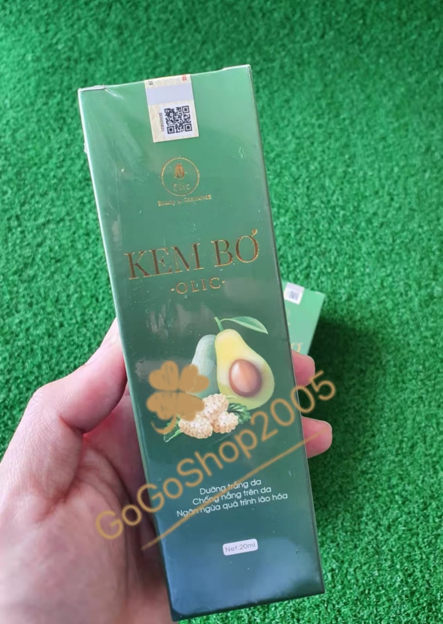[ 100% Original ] KEM BO OLIC /Avocado Cream Skin Whitening Lotion ...