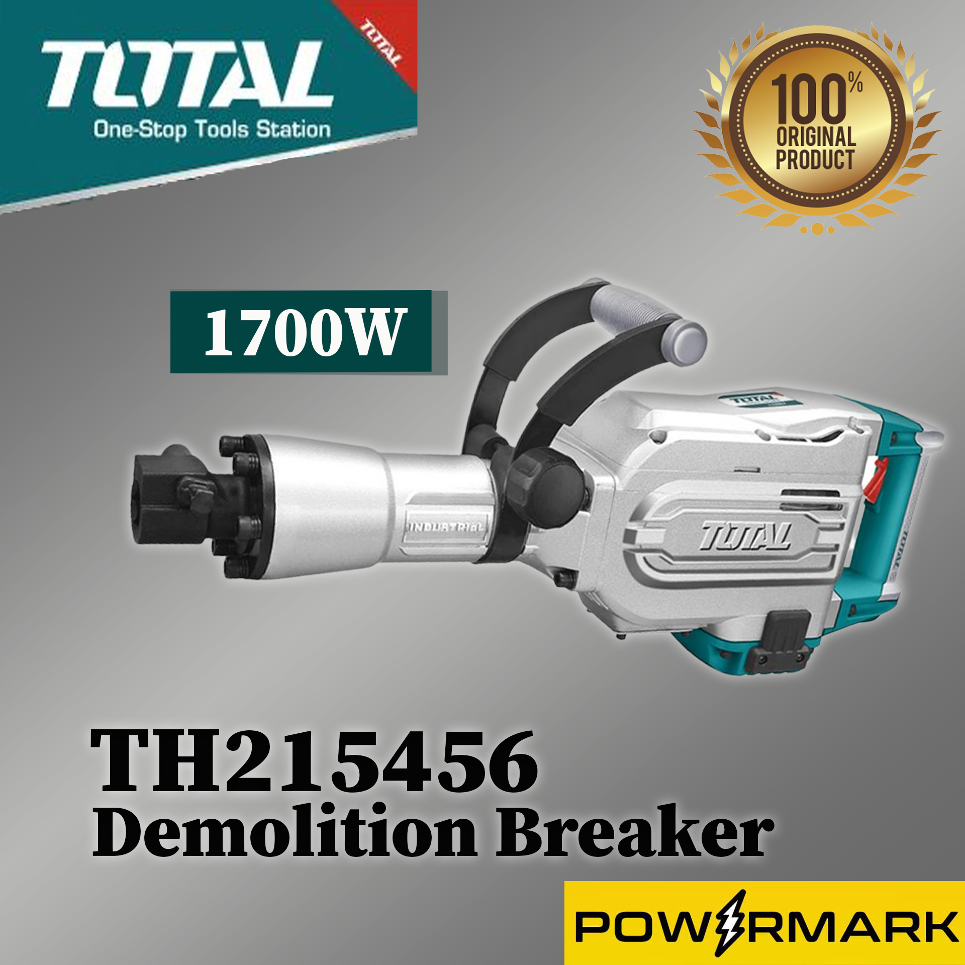 TOTAL TH215456 Demolition Breaker 1700W [POWERMARK | TPT] | Lazada PH