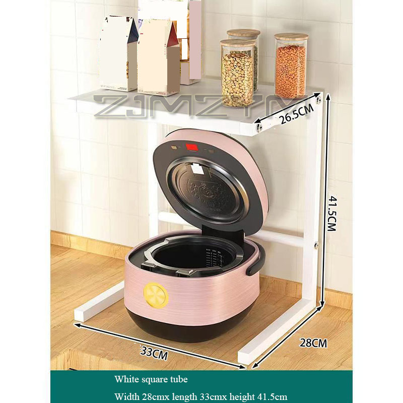 Retractable Kitchen Shelf Microwave Oven Storage Air Fryer Rice Cooker ...
