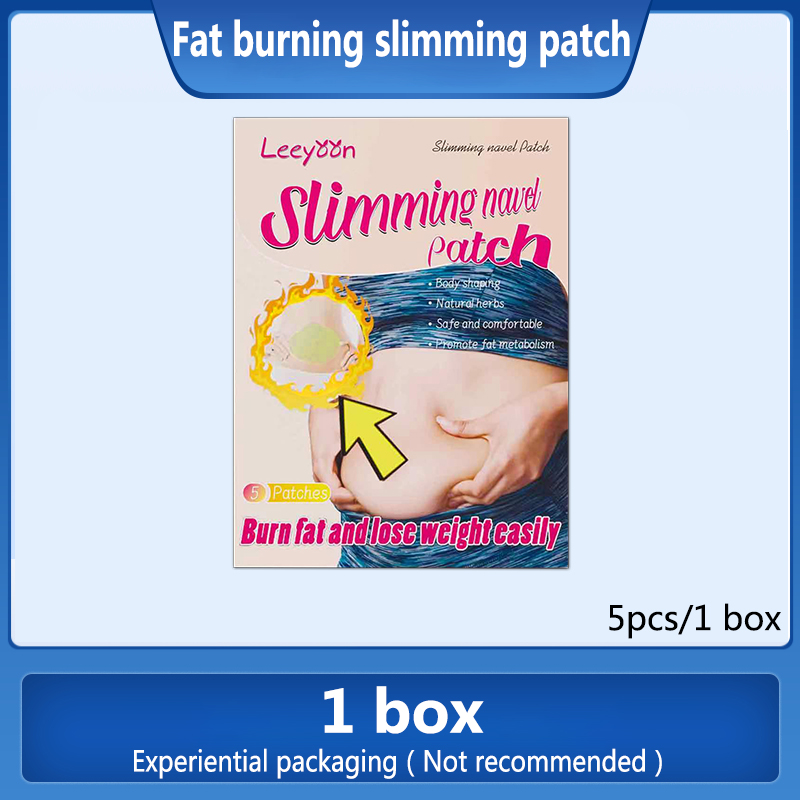 HOT Detox Abdominal Navel Sticker Improve Stomach Fast Burning Fat Lose ...