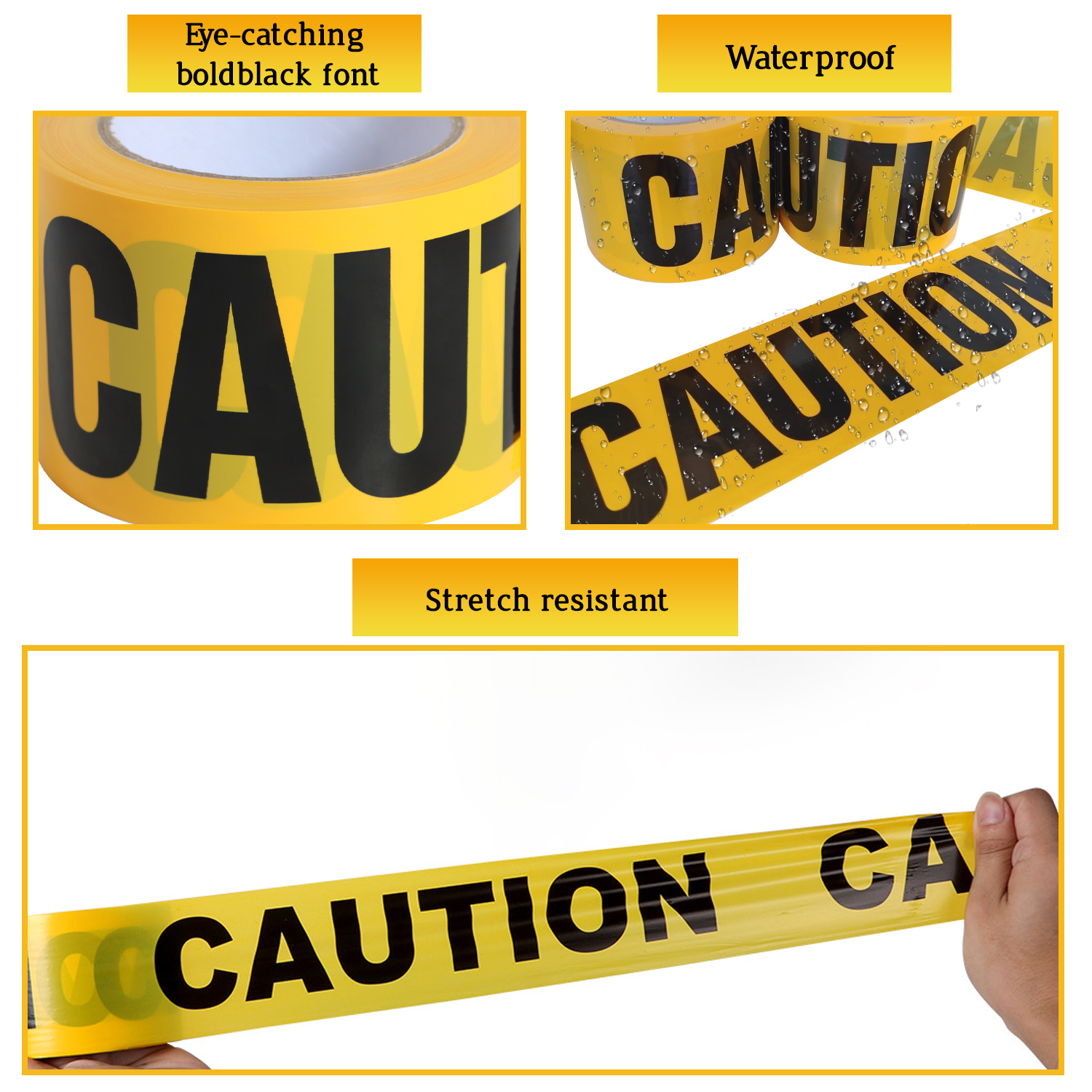 Tape Hazard Tape Roadblock Tape Reflective Safety Guardrail Tape ...