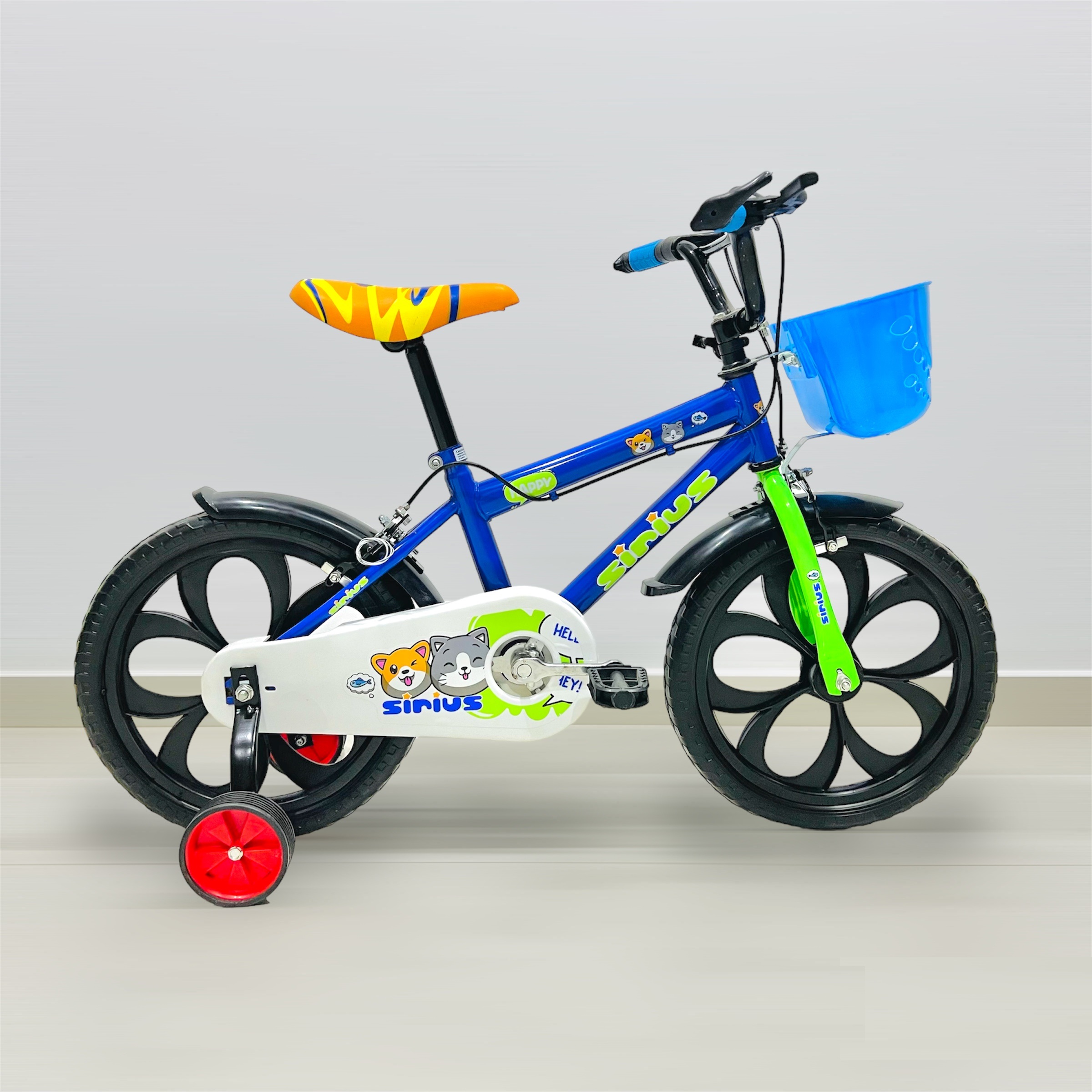 SIRIUS BMX Kids Bicycle, Plastic Wheel Foam Tyre 16-inch Kids Cycle ...