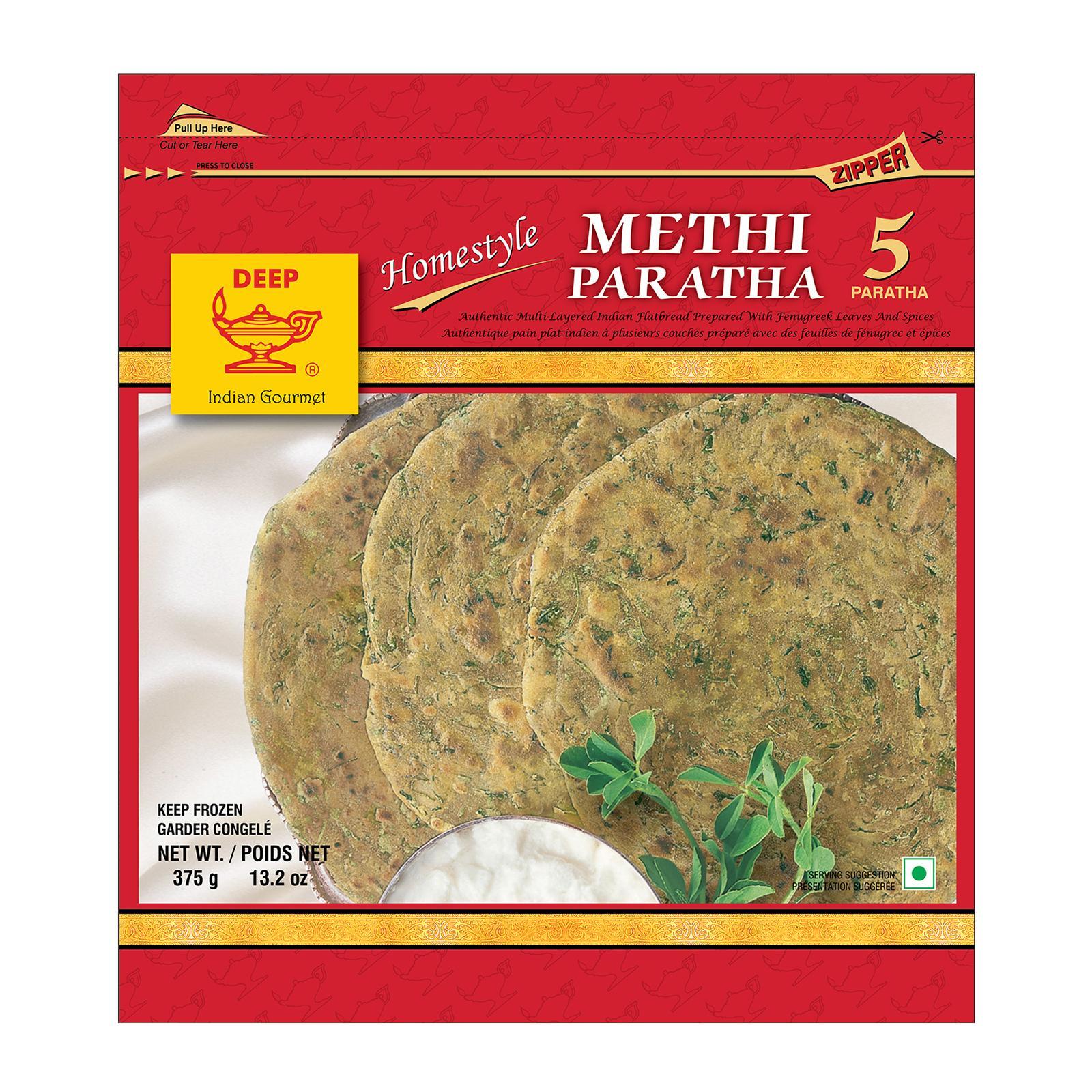 DEEP Methi Paratha - Frozen | Lazada Singapore