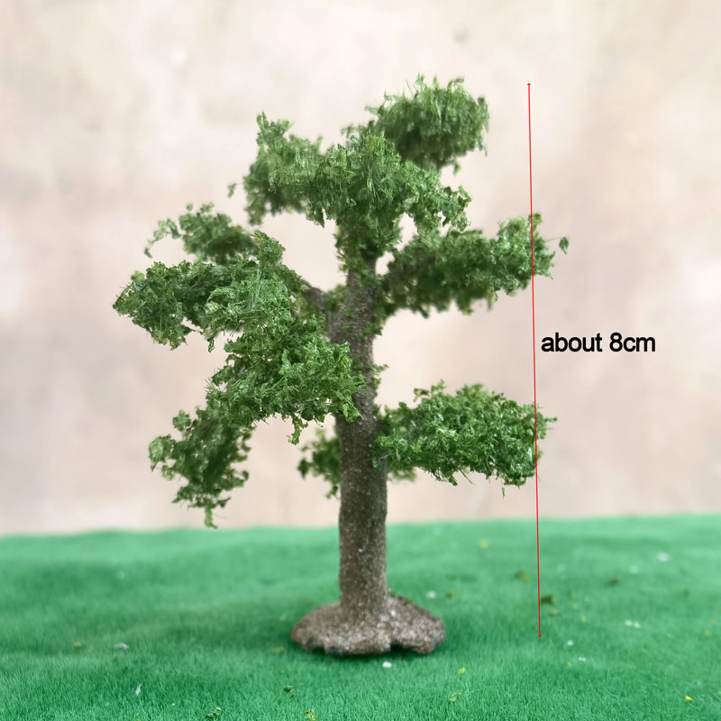 【Popular Categories】18cm Miniature Simulation Spruce Pine Model Tree ...