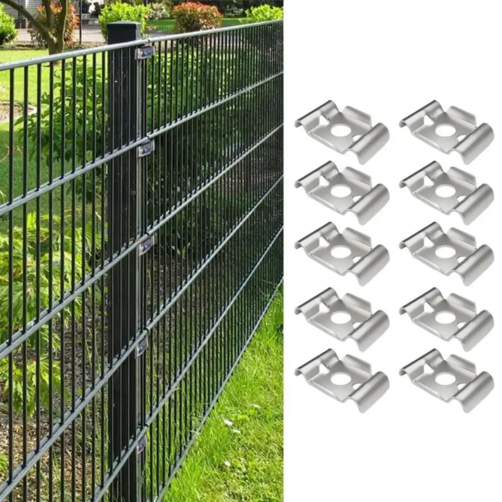 Fixing Clamps Stainless Steel Material Fence Attachment Clamps Anti ...