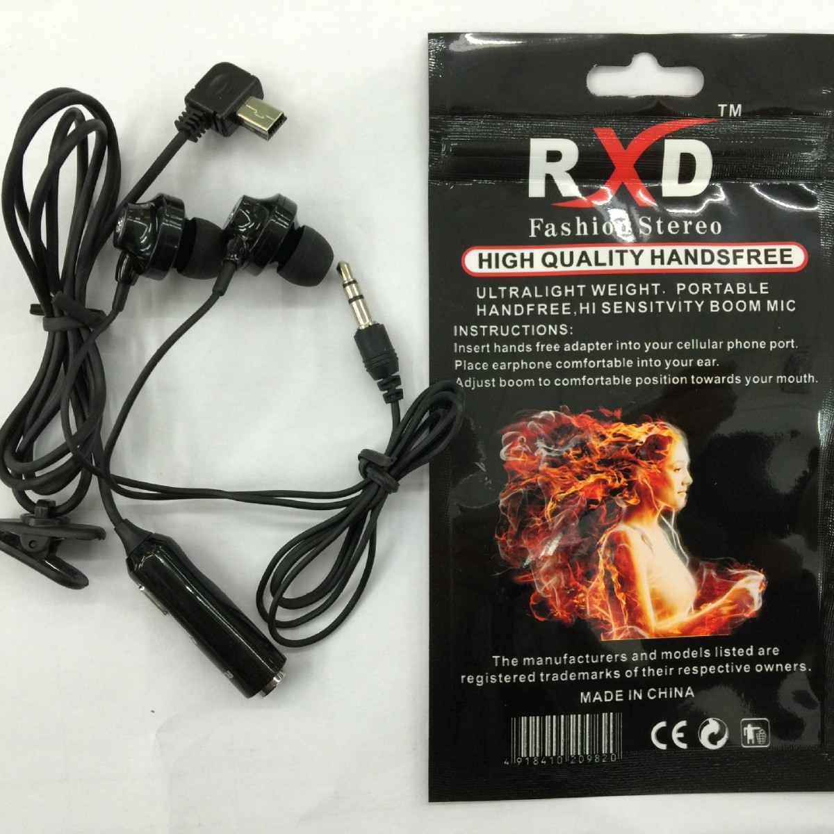 for using it earlier】Rongxingda Earplug Music Wire Headset Subwoofer ...