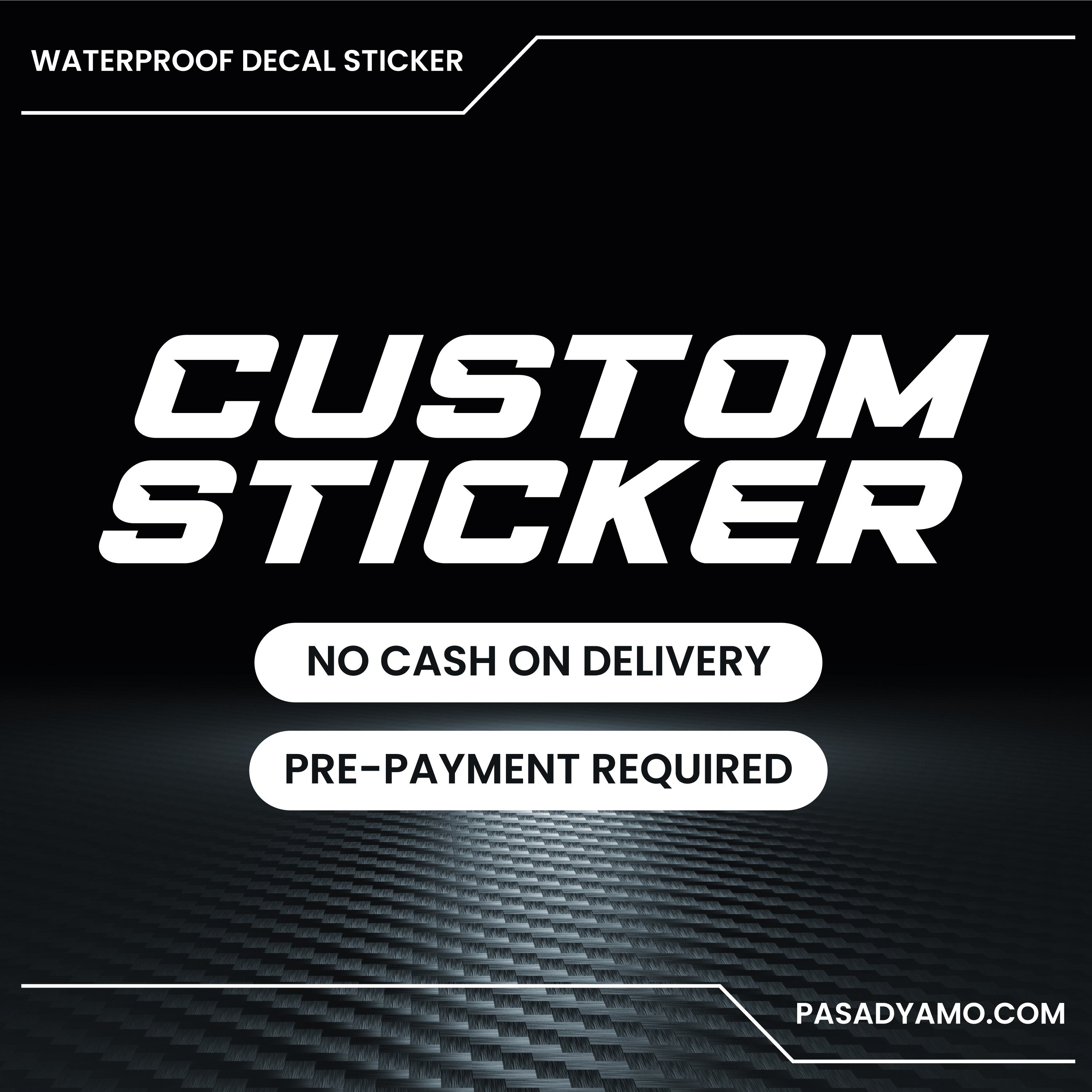 Custom Sticker for Cars and Motorcycles | Lazada PH