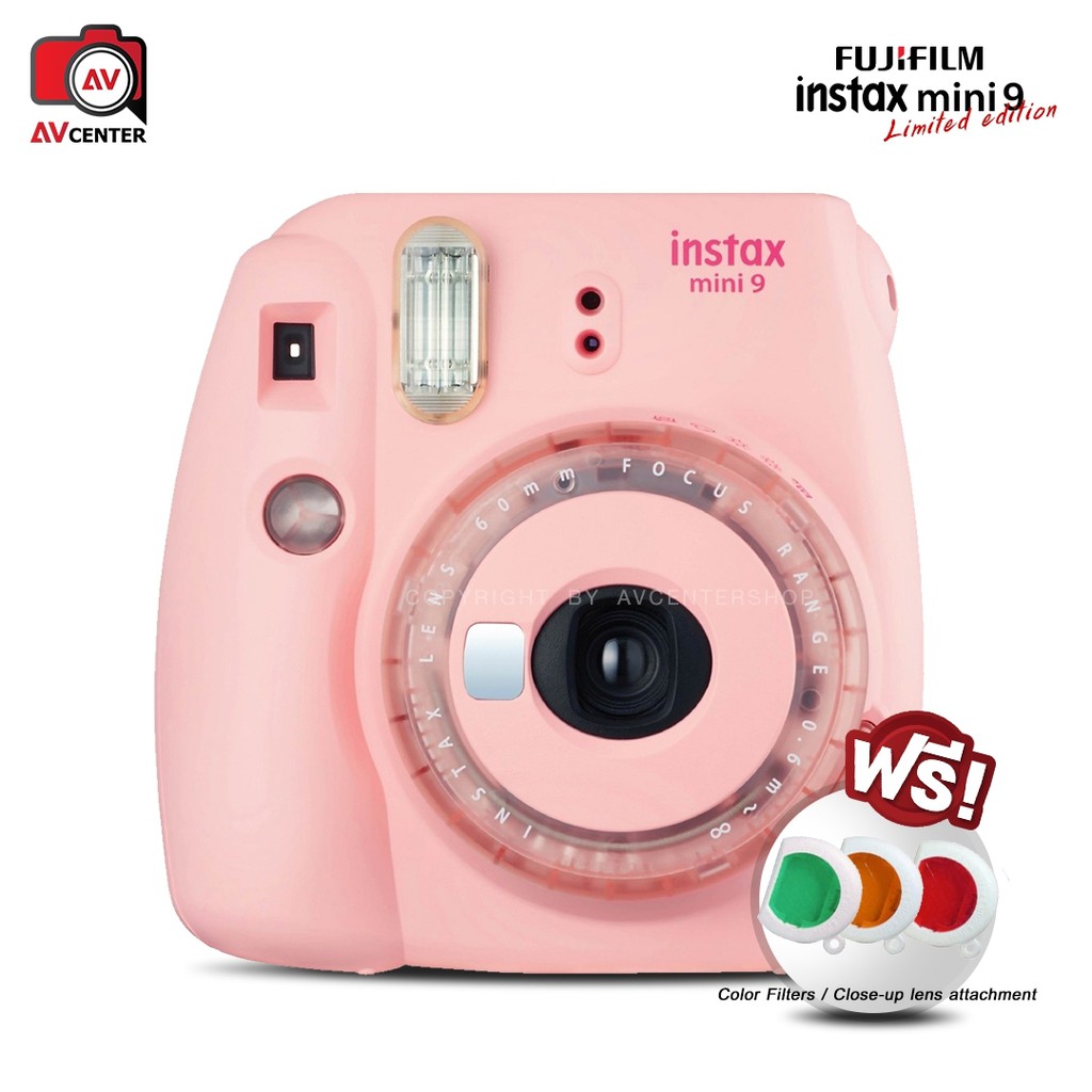 Fujifilm Instax Mini 9 Instant Film Camera - กล้องฟิล์ม โพลารอยด์ ...