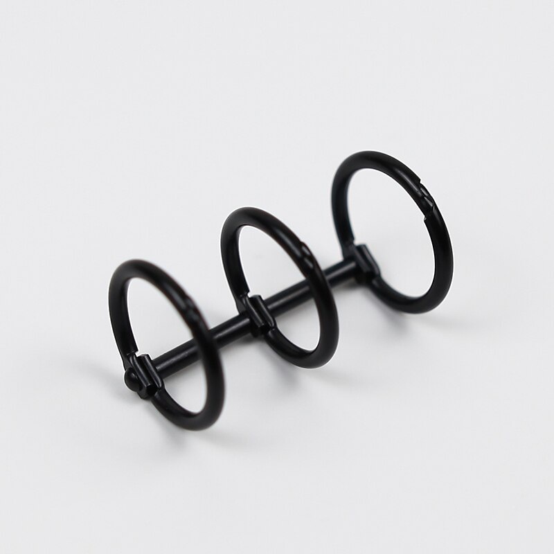 3 Hole Metal Clip Book Rings Loose Leaf Binder Binder Scrapbook Binder ...