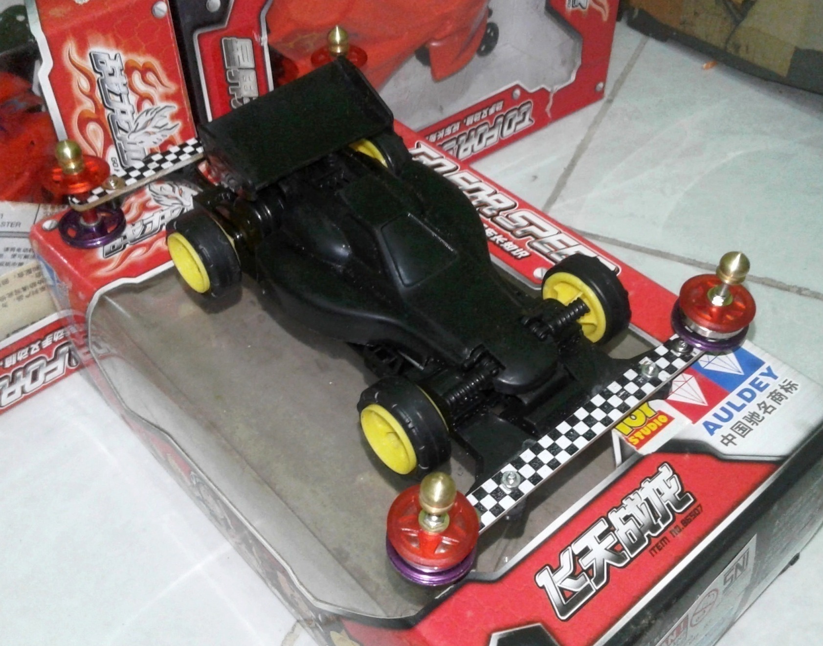 Tamiya SLOOP/SPEED (merk AULDEY) + DINAMO high speed Mini 4wd KENCANG ...
