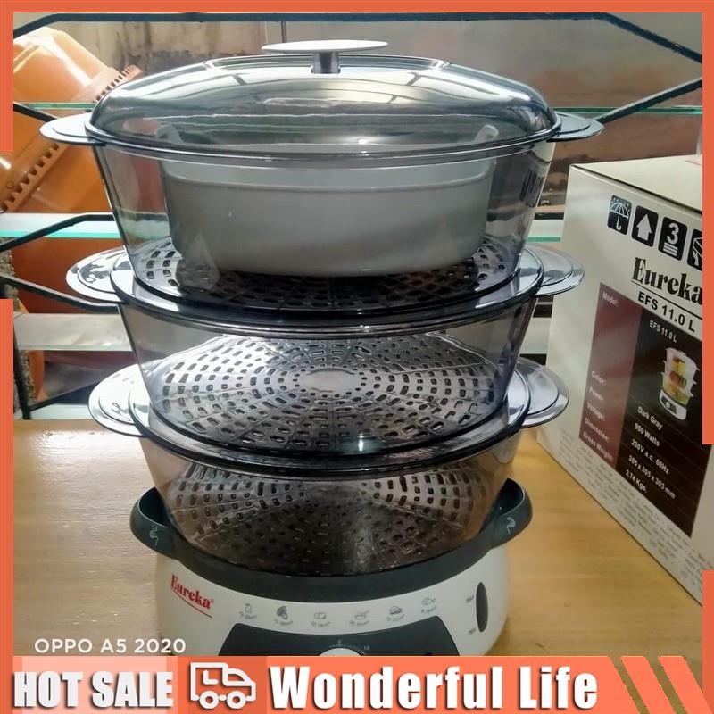 Eureka Electric 3-Layer Food Steamer 11.0L | Lazada PH
