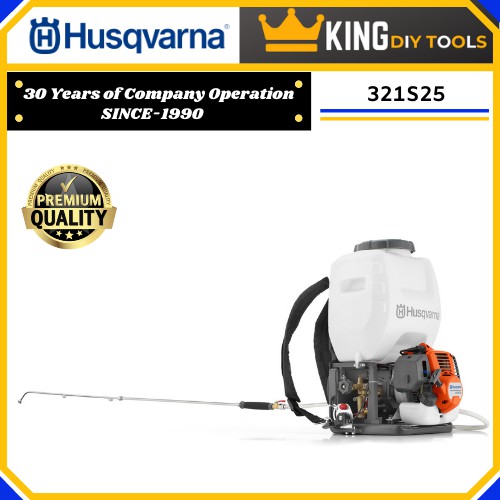 Husqvarna 321S25: Petrol Knapsack Sprayer, 25cc, 0.7kW, 25L Tank Capacity, 10kg | Lazada